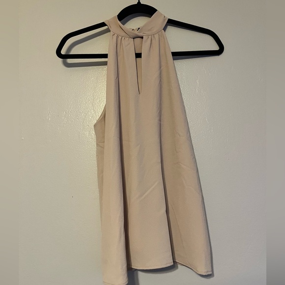 Vici | Tops | Vici Cream Halter Top Blouse Nwot | Poshmark